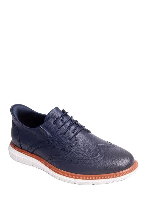 MARC JOSEPH NEW YORK Marc Joseph New York Hill Street Leather Wingtip Oxford with Hands-Free Technology